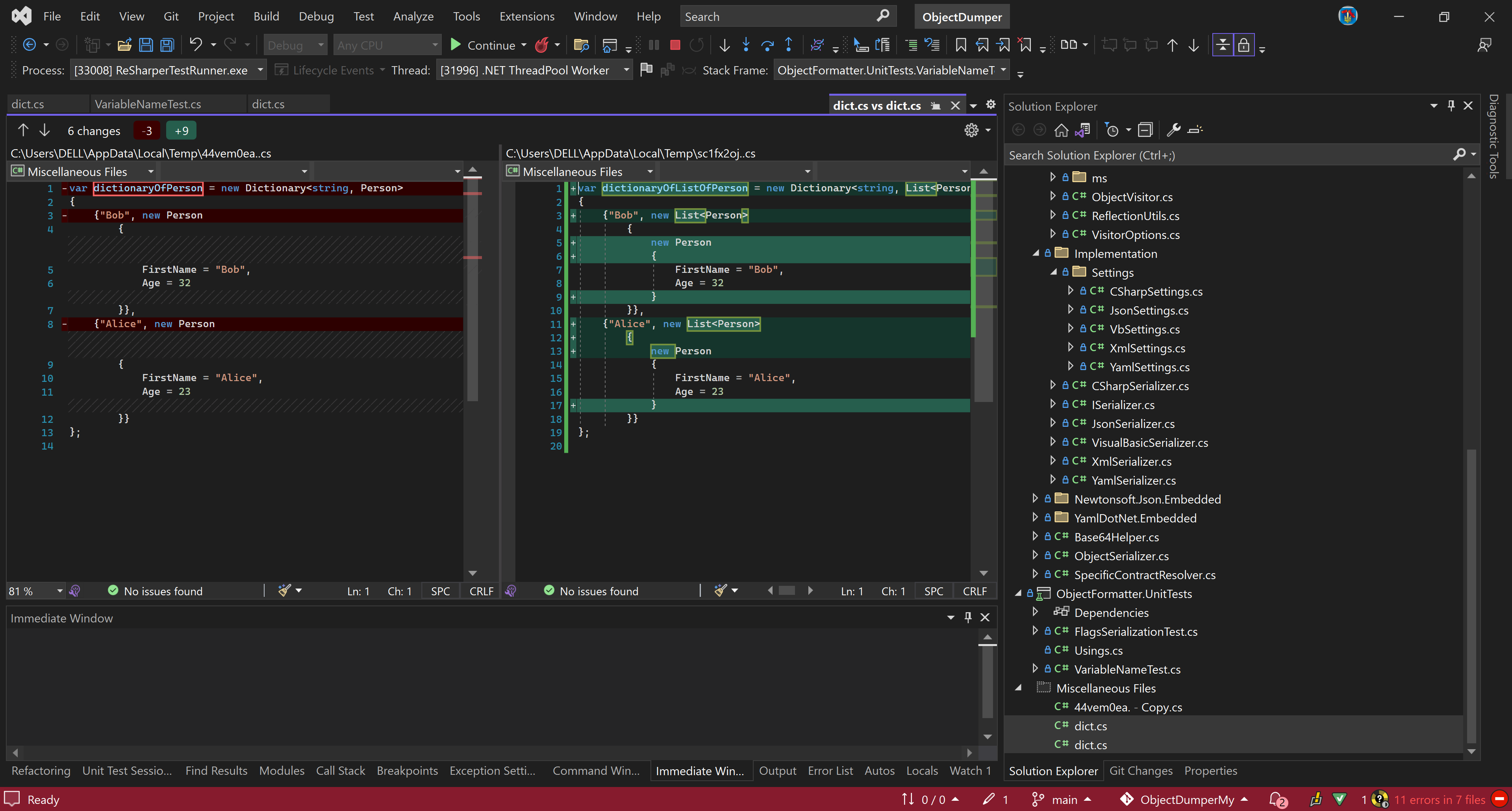 Object Dumper - Visual Studio Marketplace